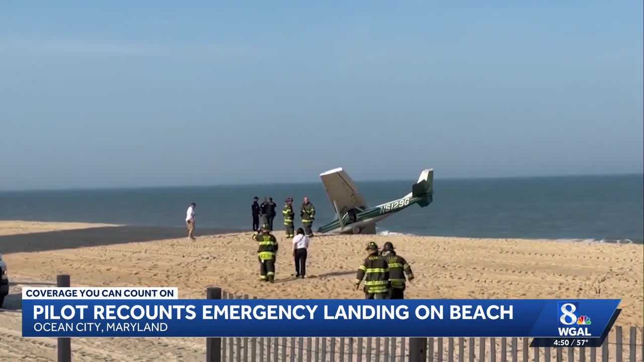 Maryland pilot says training kicked in before emergency landing on ...