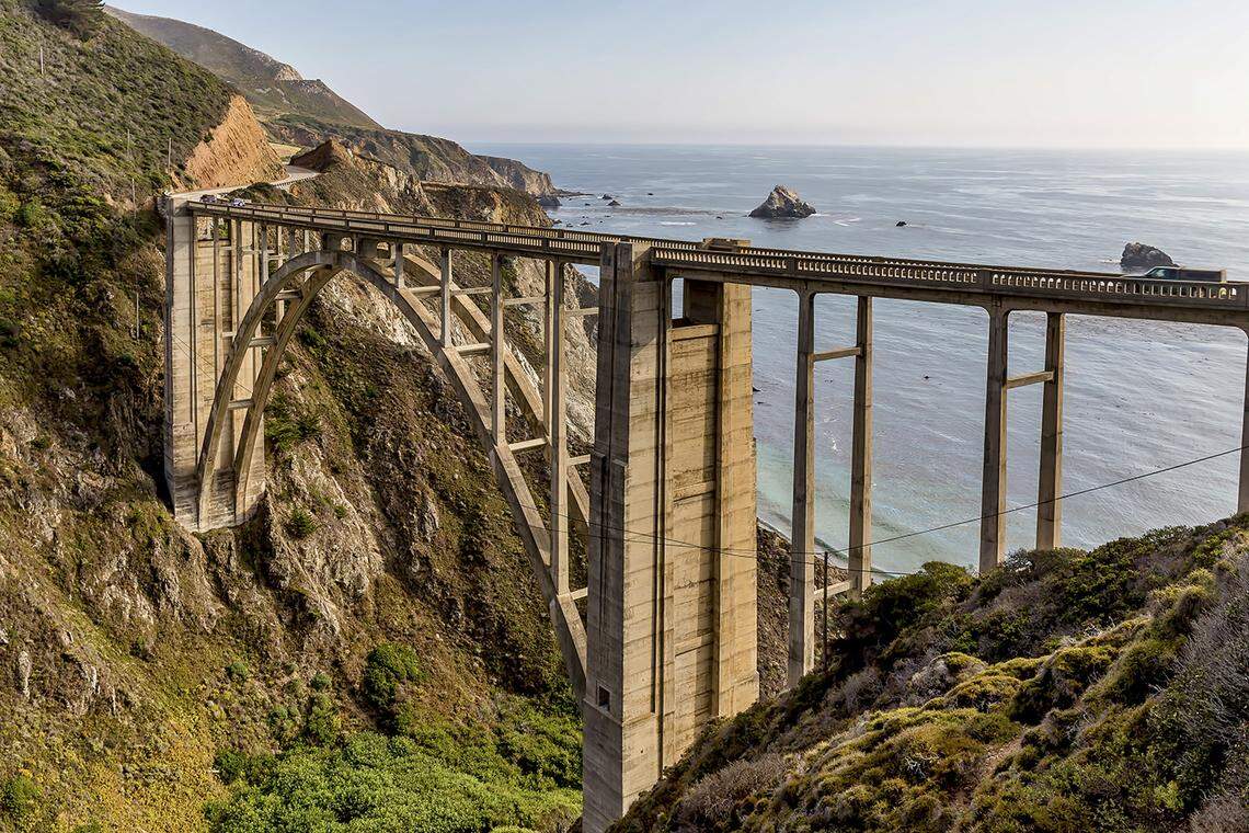 Could county ban parking at Bixby Bridge, Big Sur's most iconic landmark?