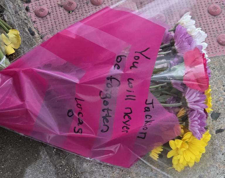 Community Envelopes Brick Memorial Teen's Mourning Family