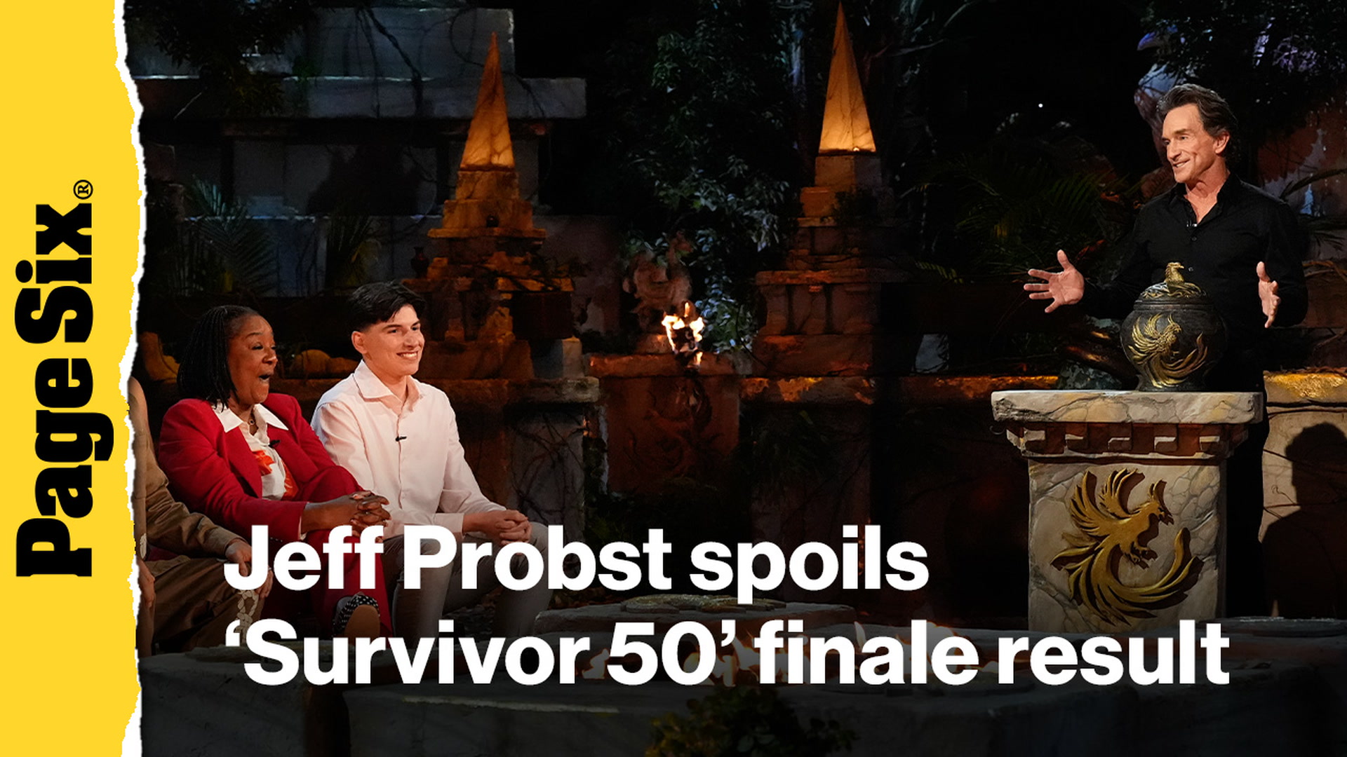 Jeff Probst spoils 'Survivor 50' finale result, two contestants head to ...
