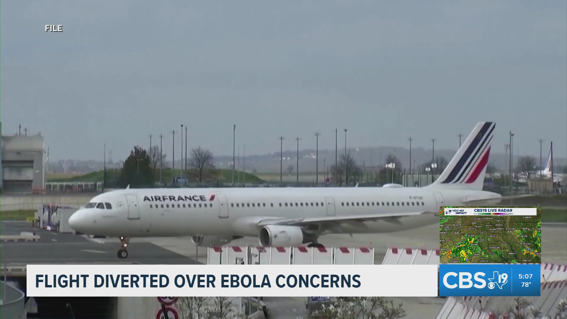 Flight diverted to Canada amid Ebola travel restriction concerns