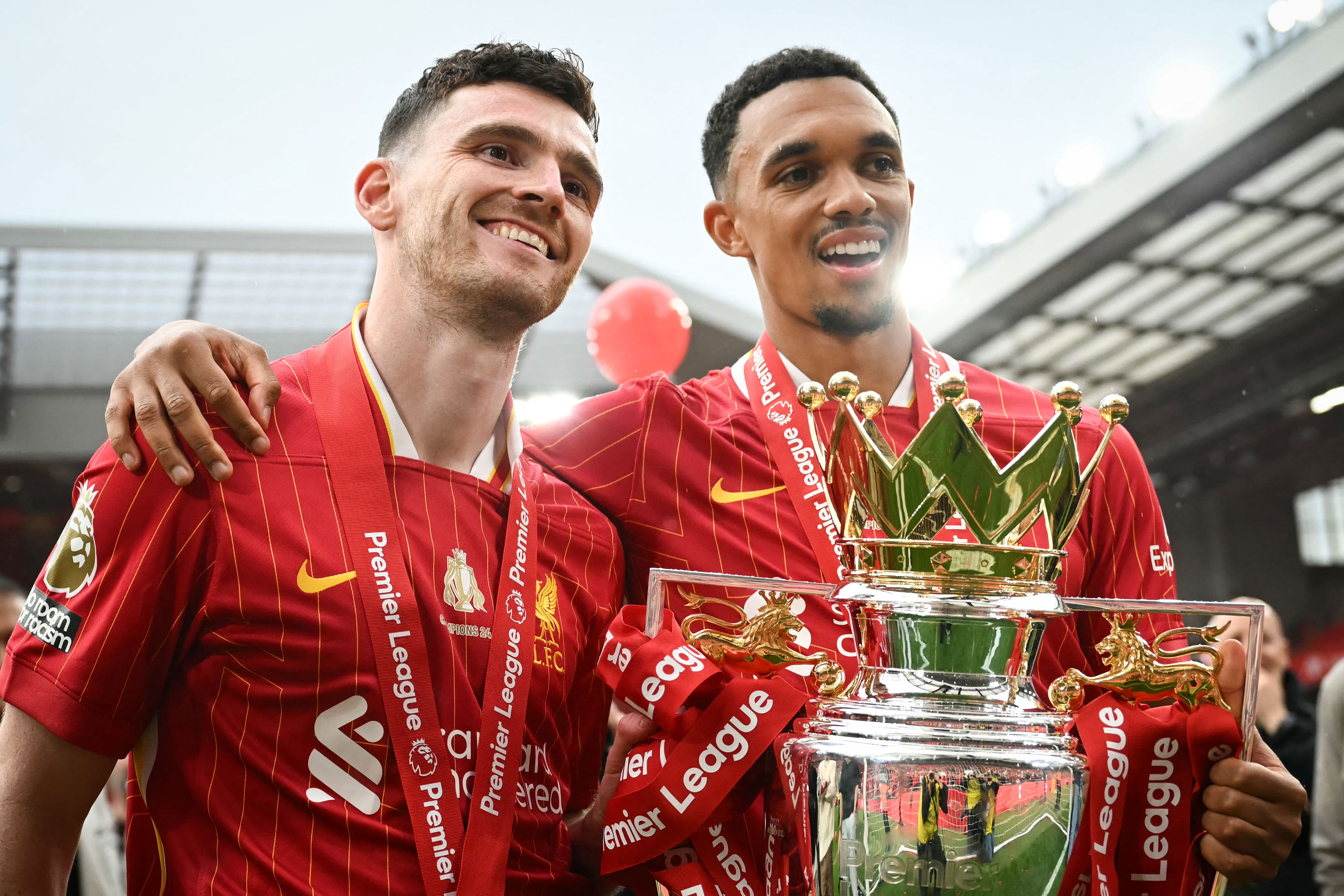 Liverpool’s selfless superstar Robertson on his emotional farewell
