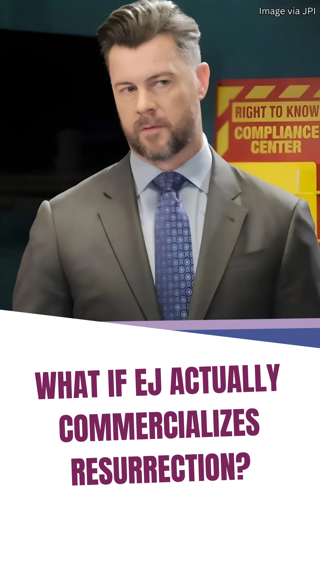 What if EJ actually commercializes resurrection?