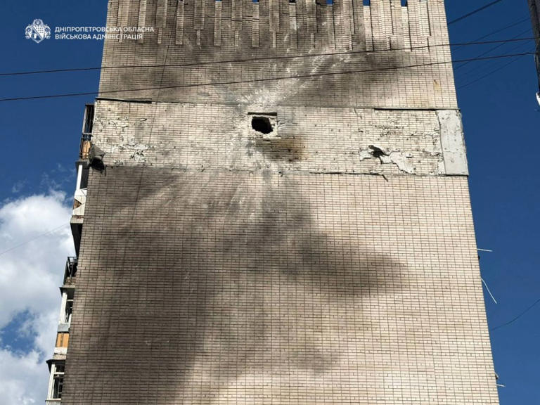 Russia strikes multi-storey residential buildings in Ukraine's Dnipro ...