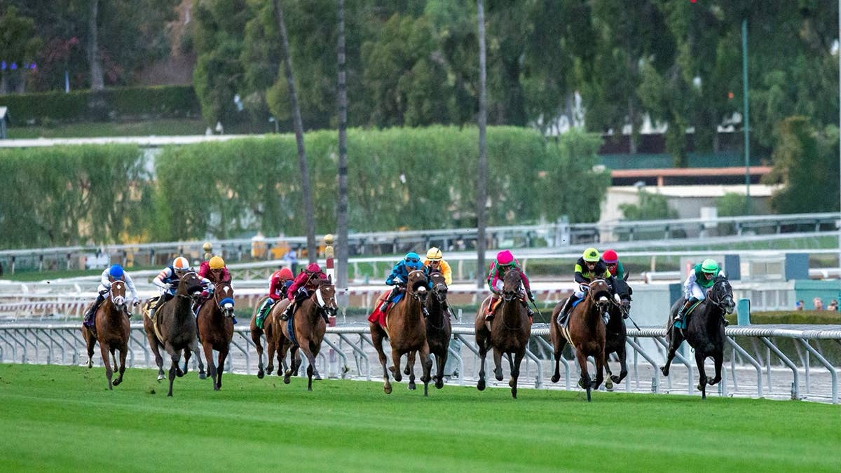 $60,494 $2 pick 6 carryover Friday at Santa Anita