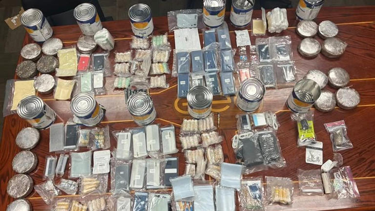 Officials confiscate contraband coming into Oklahoma prison