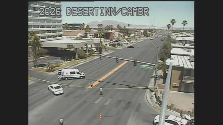 Motorcyclist hospitalized in Las Vegas crash on Desert Inn Road ...