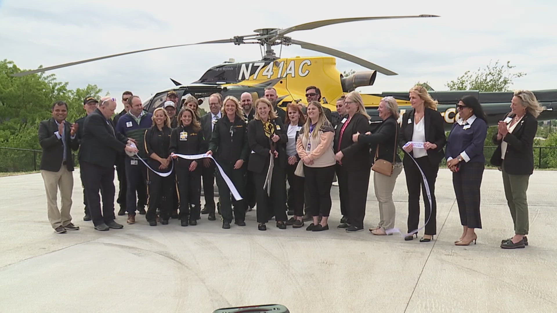 AirCare introduces new helipad in Davenport