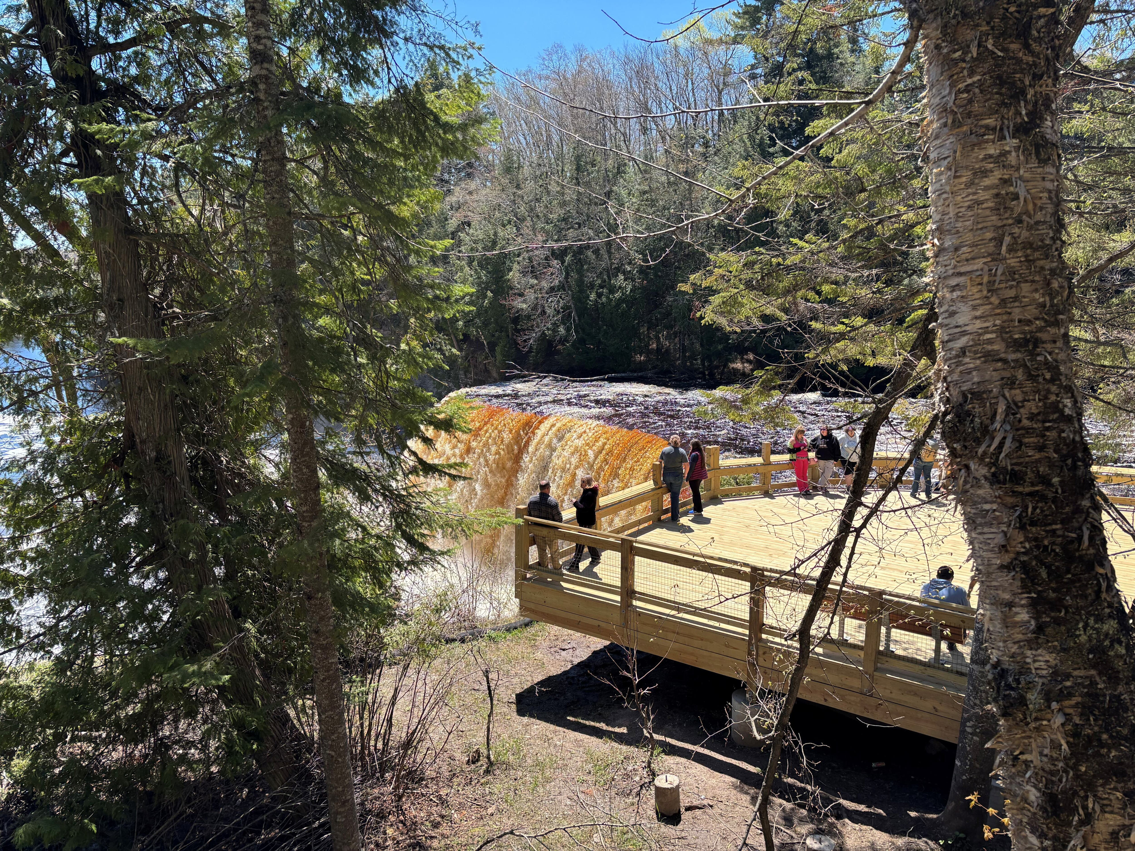 Upper Tahquamenon Falls boardwalk completed
