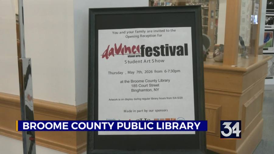 Broome County Public Library brings back Da Vinci Festival student art show