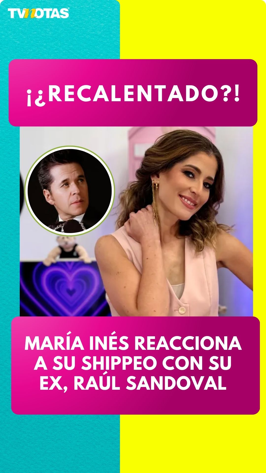 María Inés habla del reencuentro con Raúl Sandoval, el “shippeo” del ...