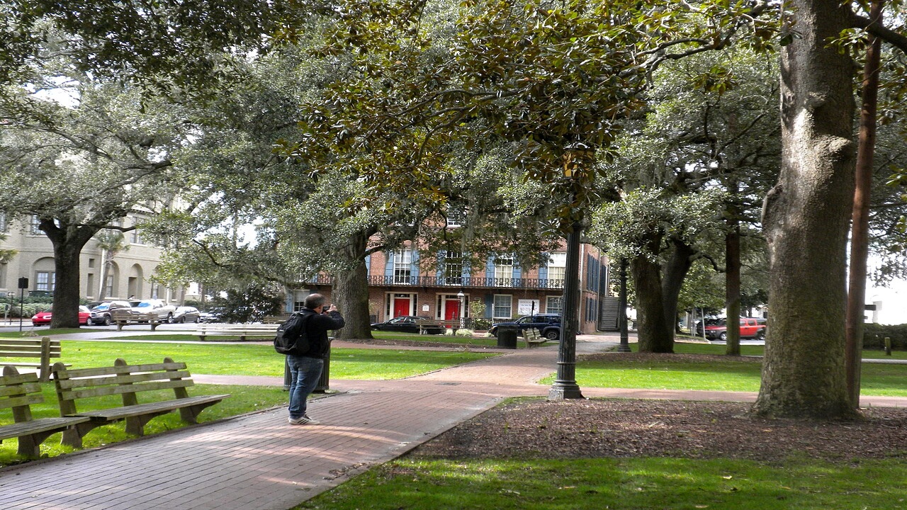 Savannah’s 22 moss-draped squares hide centuries of American history
