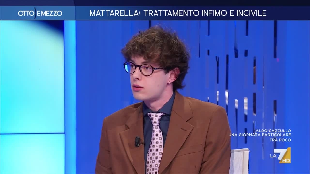 Otto e mezzo, il divulgatore Raffaele Giuliani contro il governo Meloni ...
