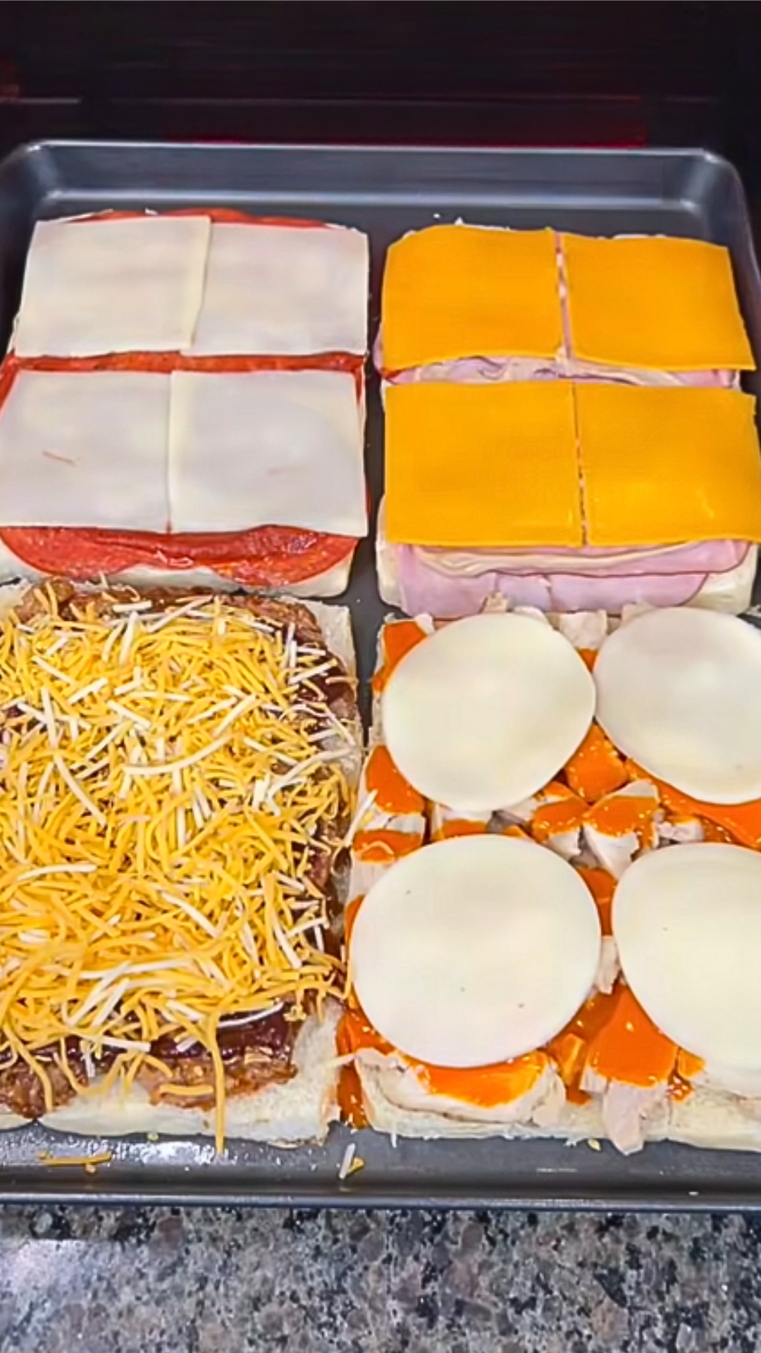 Party sliders four flavor recipe