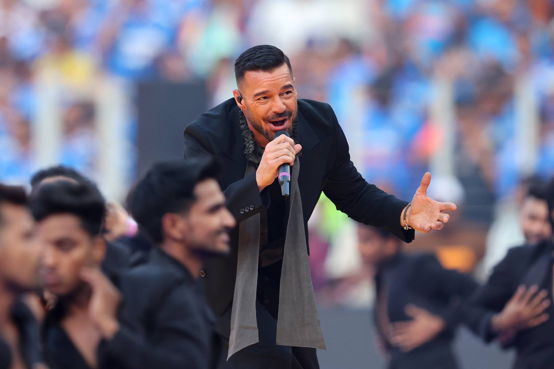 Ricky Martin 'safe' after tear gas sprayed toward stage at concert