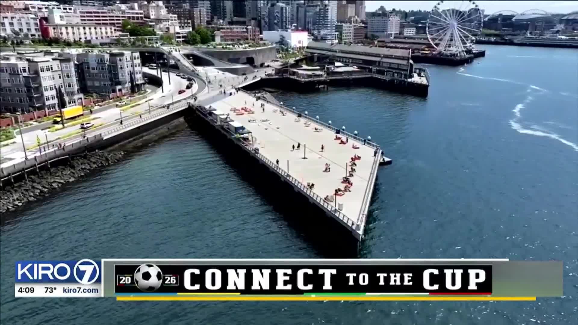 Floating stage coming to Seattle’s Pier 62 for the World Cup