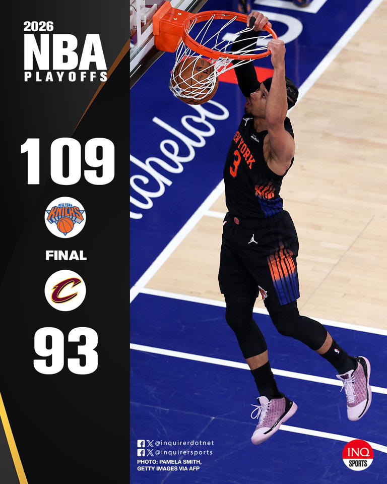 NBA scores today: Knicks vs Cavaliers – East Finals Game 2
