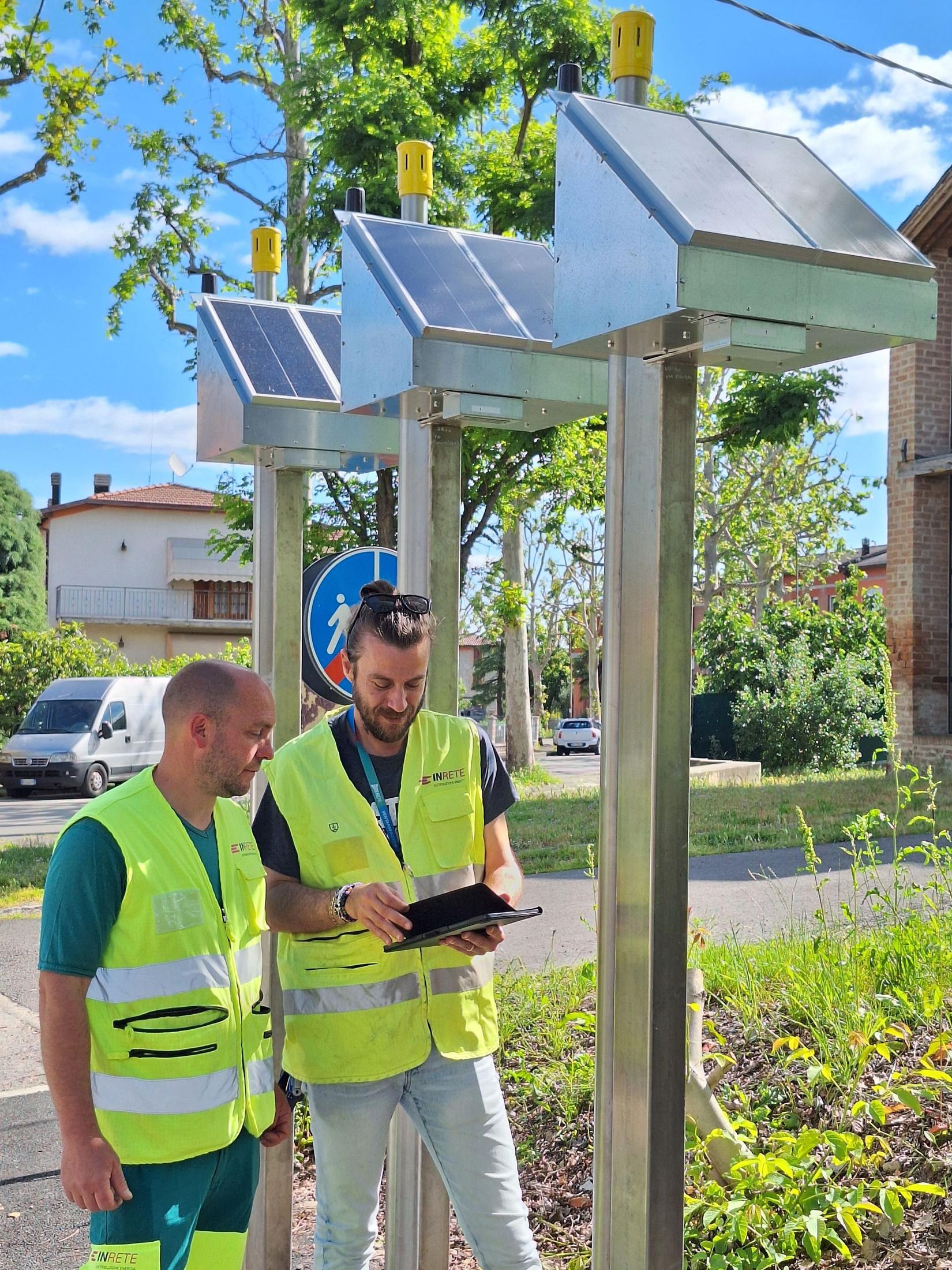 In Appennino, Inrete installa sensori salva-rete gas
