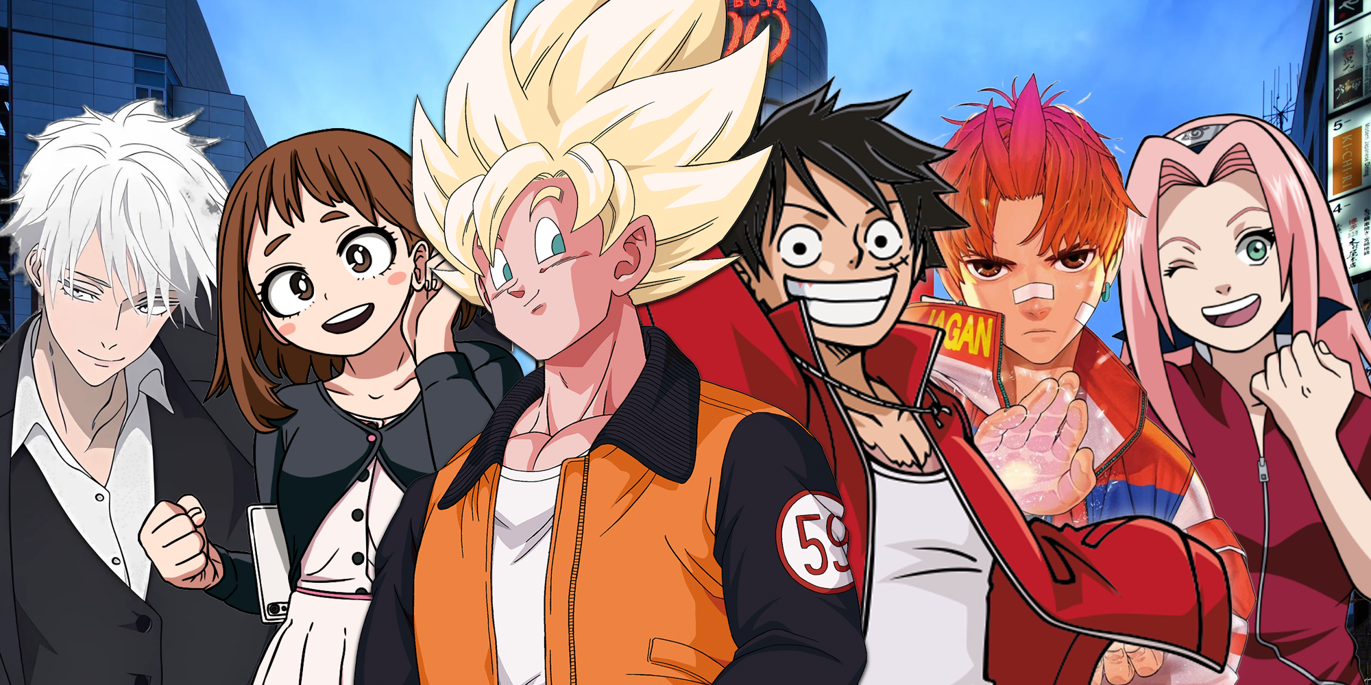 Dragon Ball Z, One Piece, & more team up in massive Bioworld anime collab