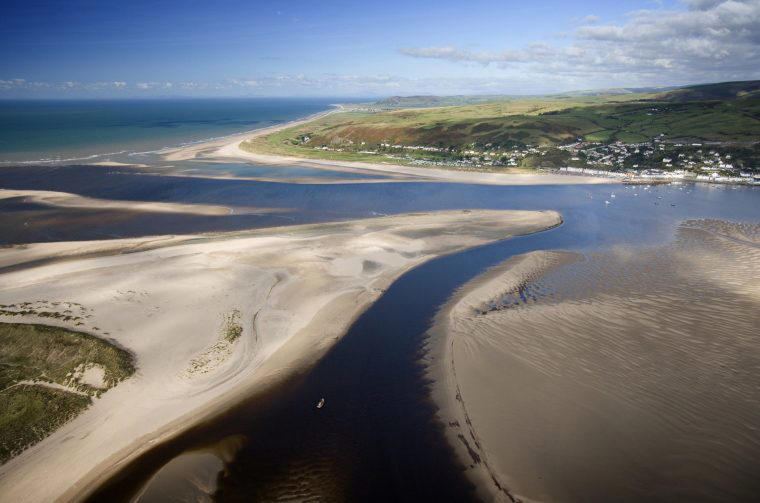 The Welsh seaside towns with a historic cinema, steam train and Blue ...