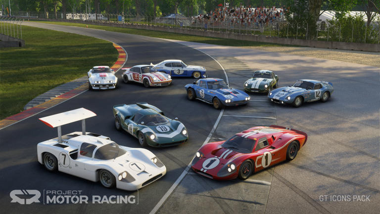 Project Motor Racing GT icons pack arrives on June 23