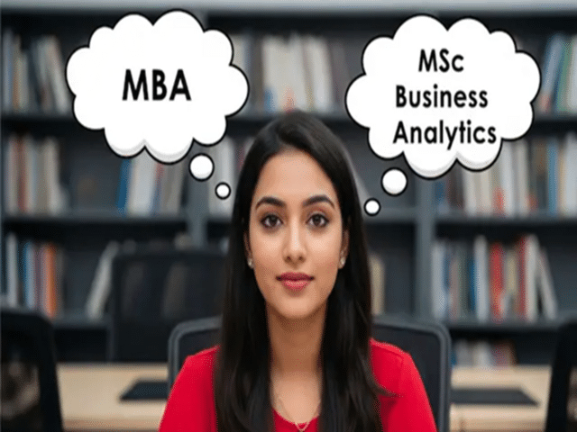 What is the difference between an MBA and an MSc in business analytics ...