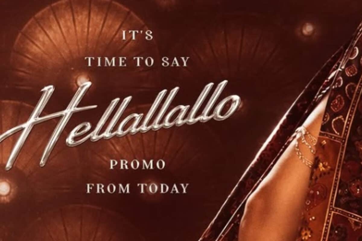 Peddi makers raise excitement with new 'Hellallallo' poster, promo to ...