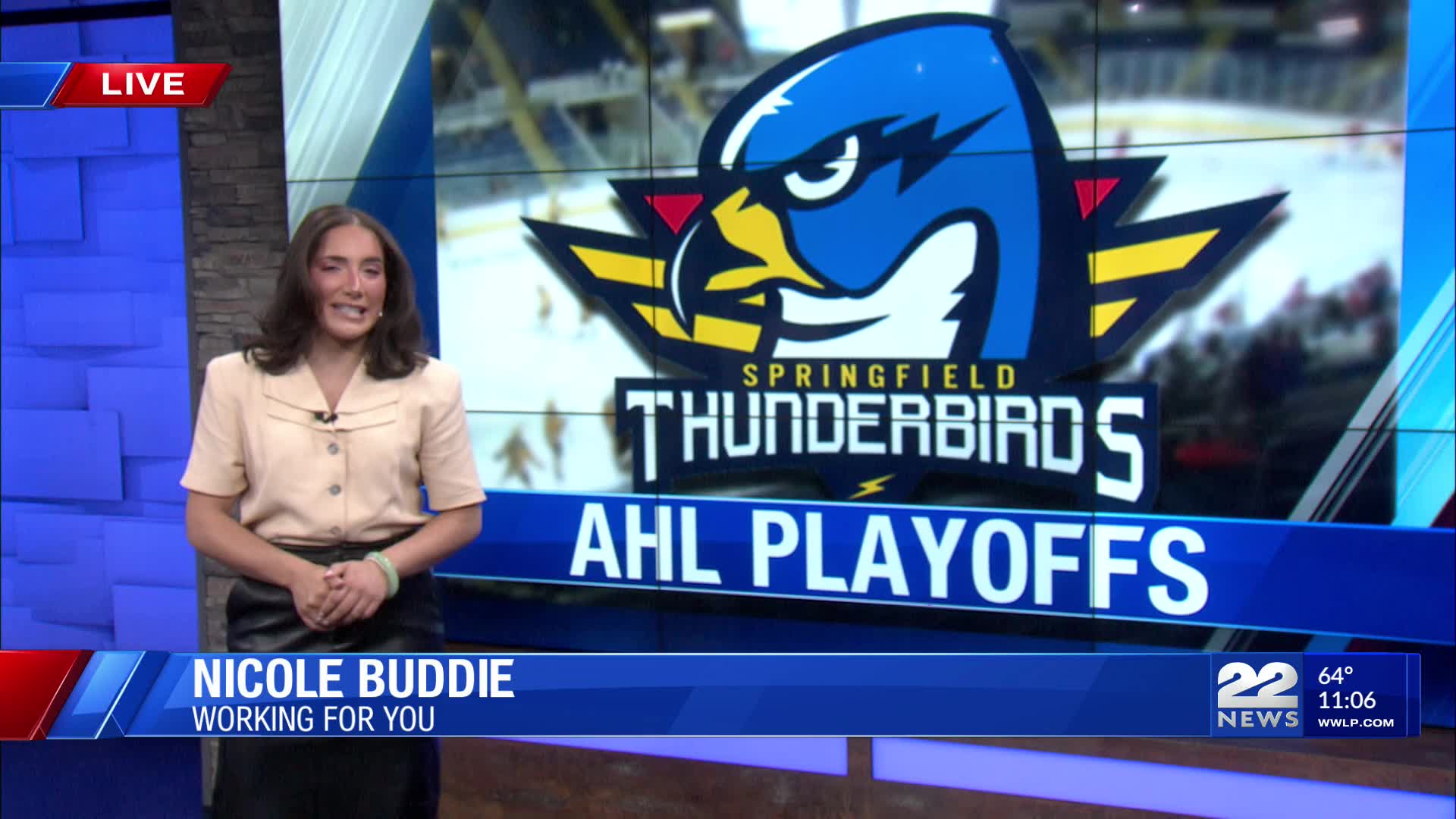 Springfield Thunderbirds win Game 4, advance to Eastern Conference Finals