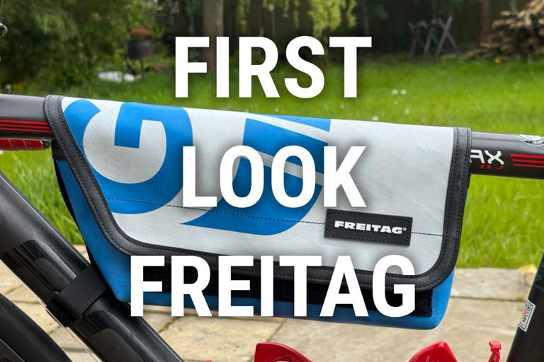 Freitag just released a new crossbody bag that fits to your bike for ...