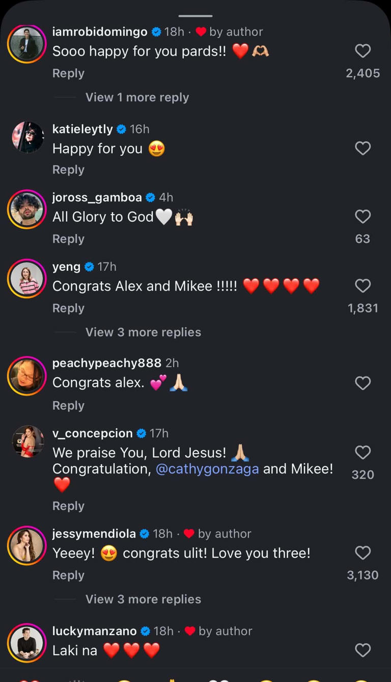 Toni Gonzaga, celebs react to Alex Gonzaga's pregnancy