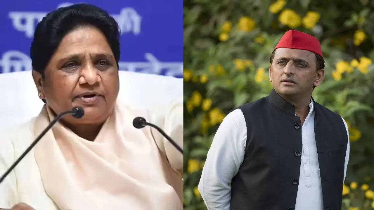 Congress Mayawati 'outreach' sparks speculation in UP; Akhilesh Yadav ...
