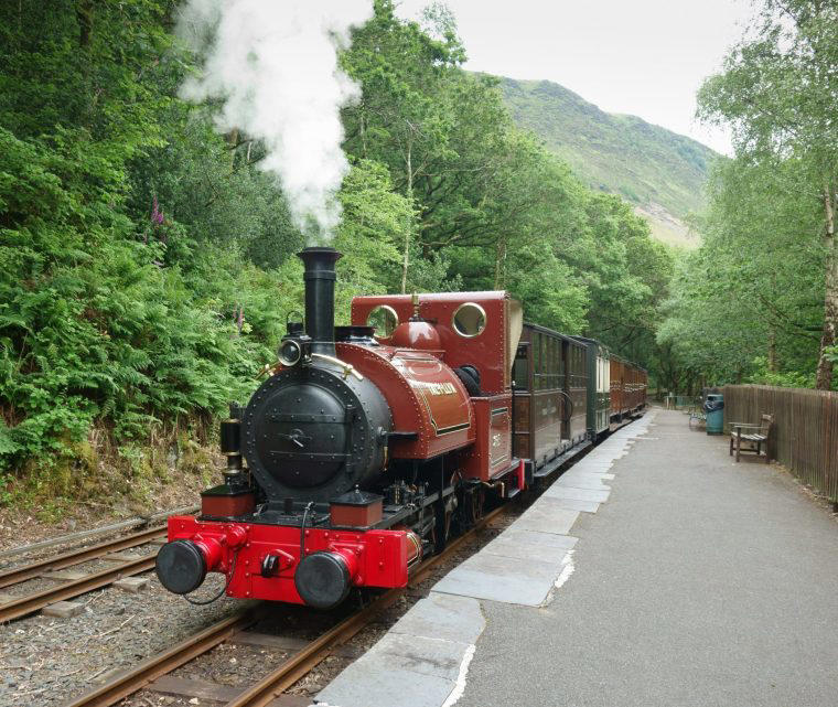 The Welsh seaside towns with a historic cinema, steam train and Blue ...