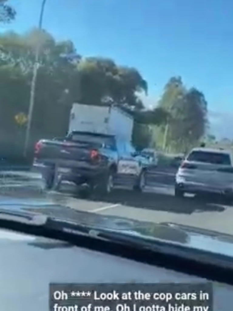 'Guy is nuts!': Wild car chase blow-by-blow