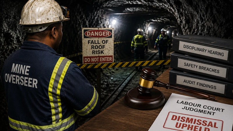 Labour Court upholds dismissal of mine manager for failing to enforce ...