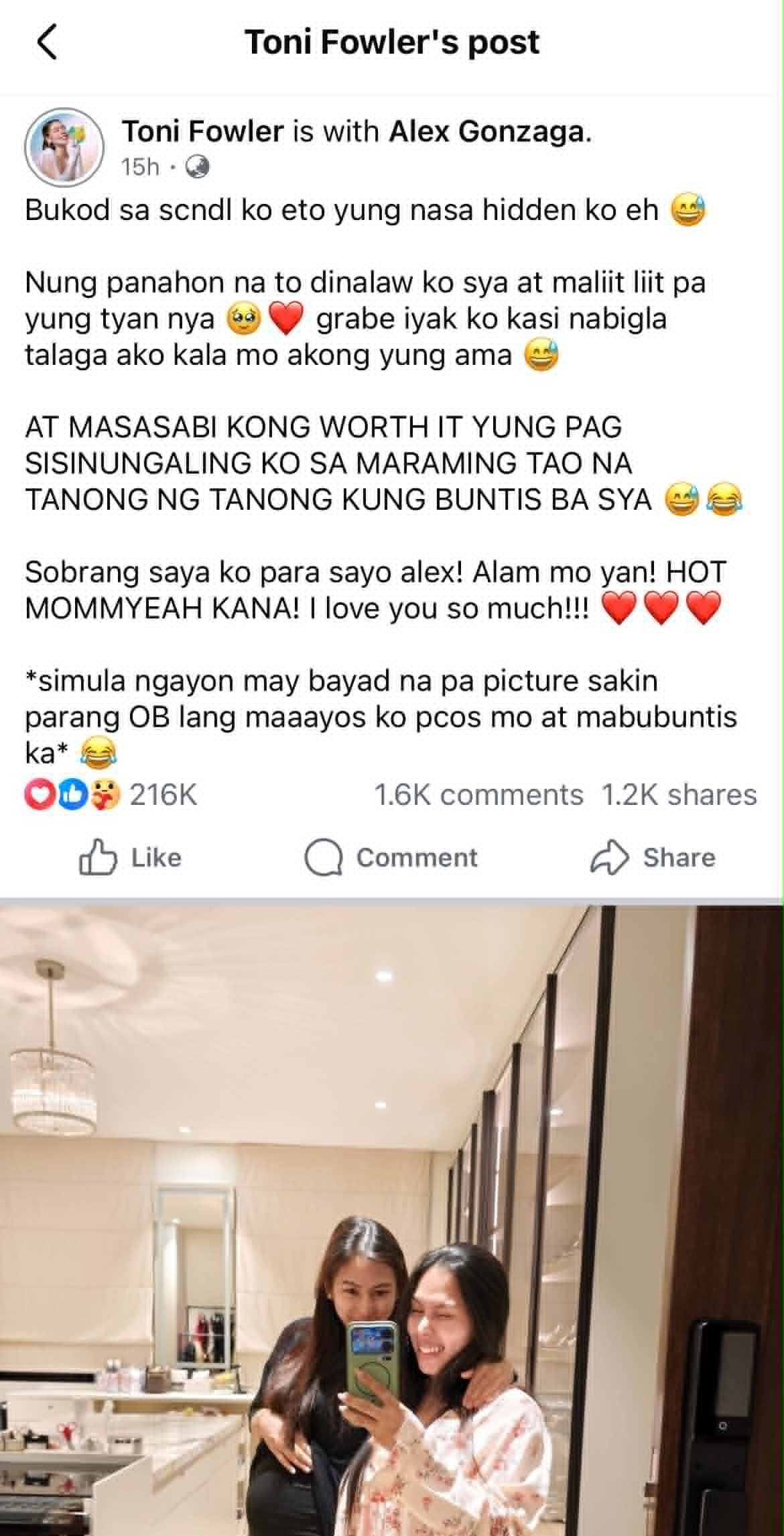 Toni Gonzaga, celebs react to Alex Gonzaga's pregnancy