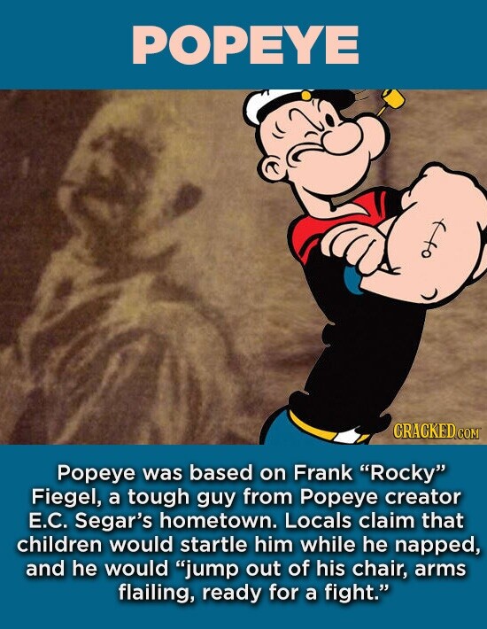 14 iconic characters secretly based on real humans