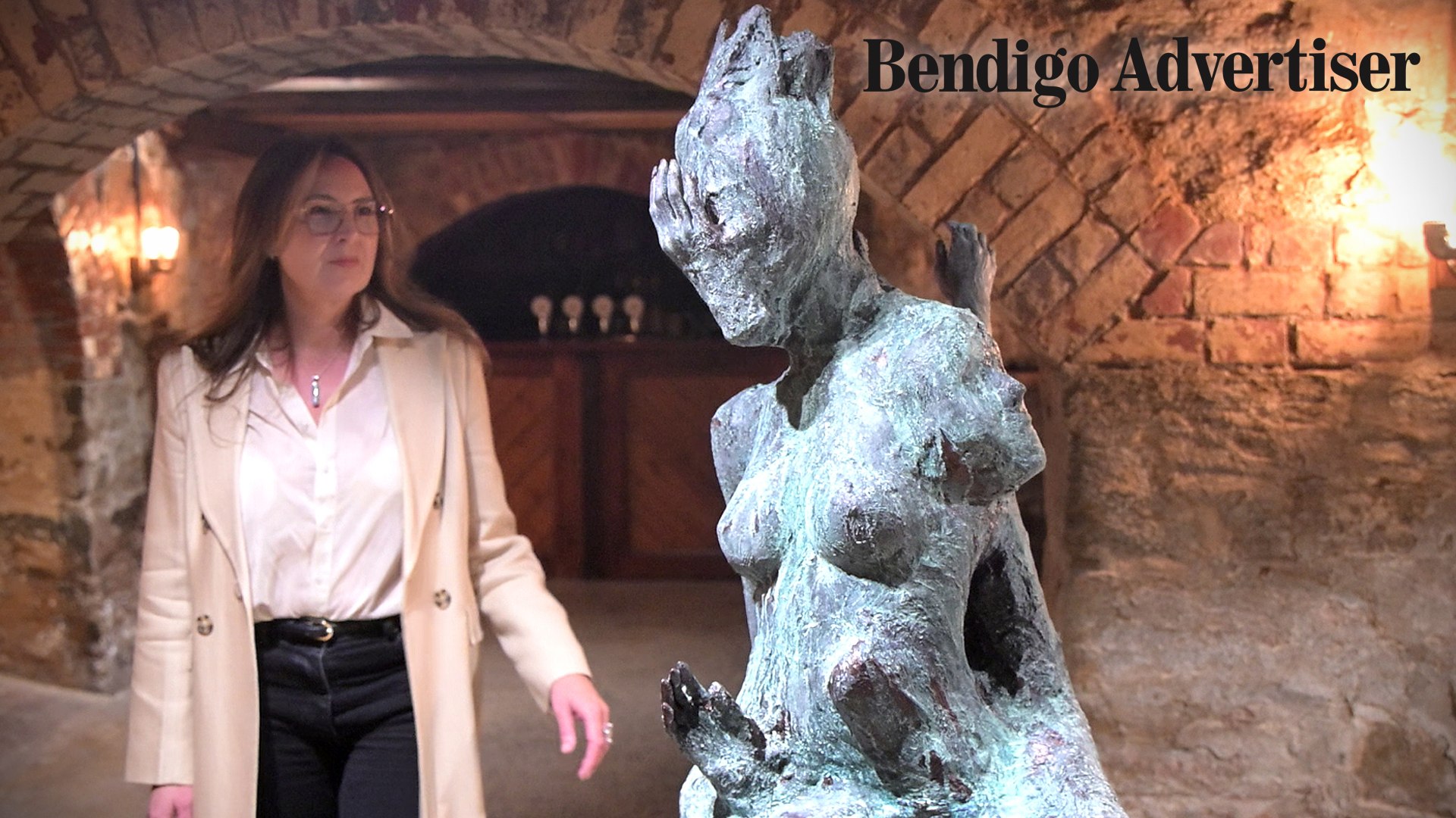 Bendigo artist Sally Poltrock turns pain into powerful sculptures ...