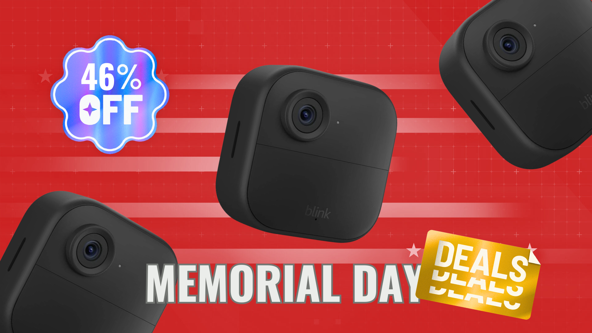 Blink and you'll miss this 46% off outdoor cam early Memorial Day deal