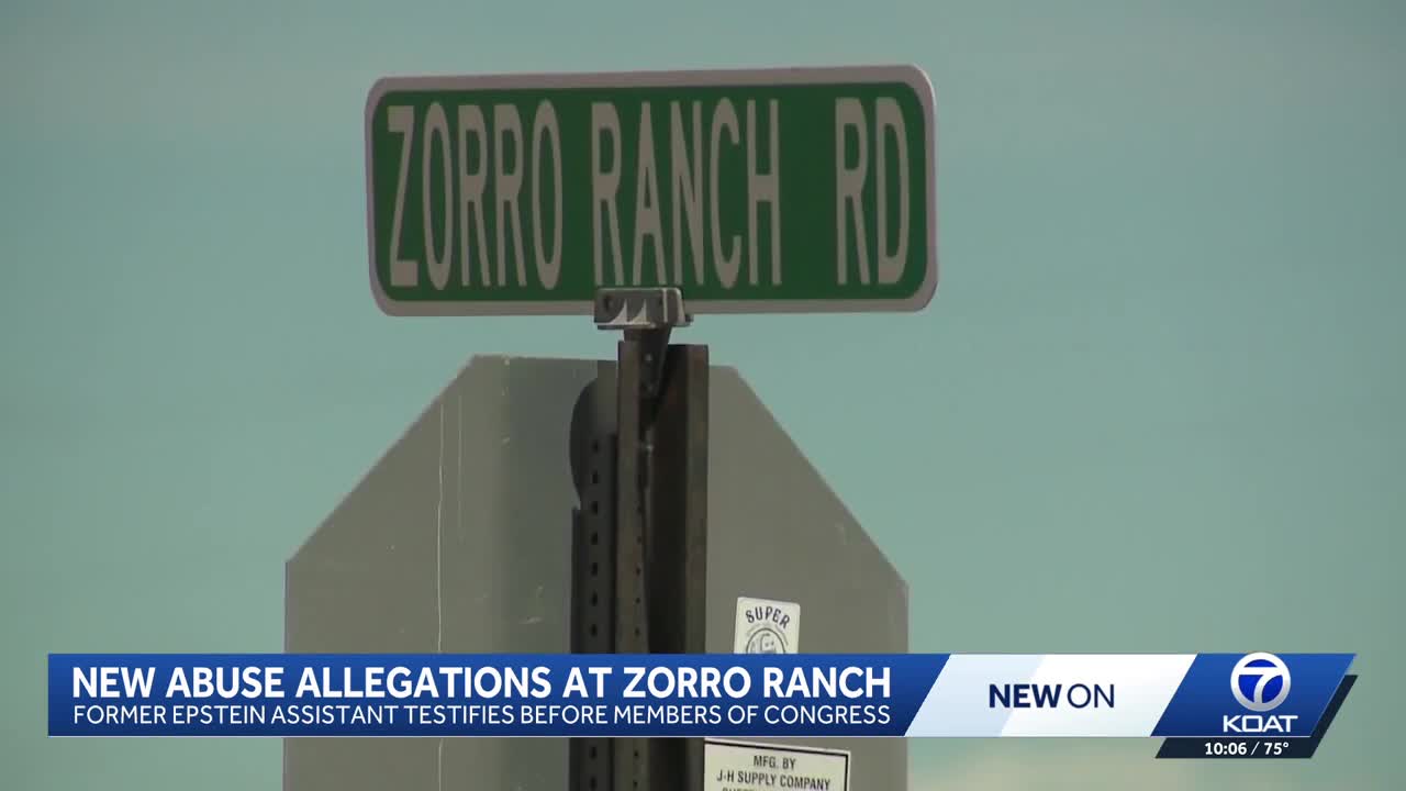 New abuse allegation at Epstein’s Zorro Ranch revealed in congressional ...