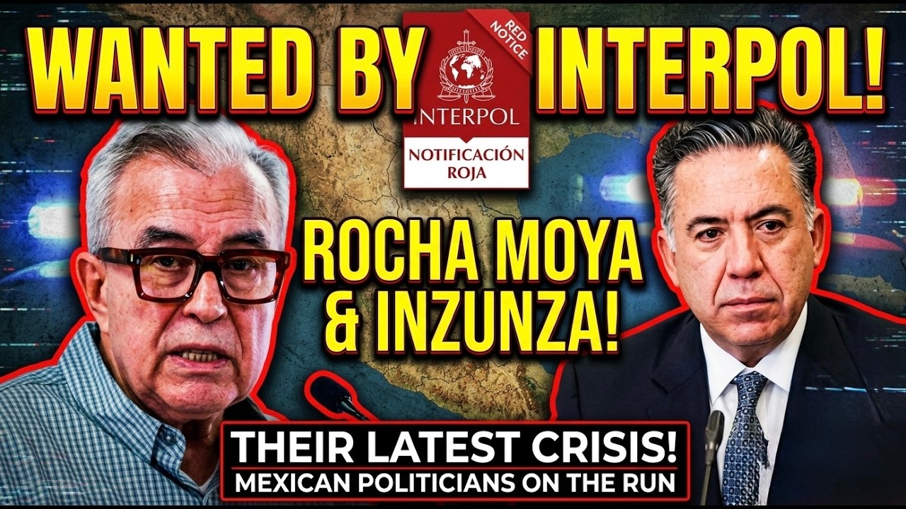 Sheinbaum confirms: Interpol red notice for Rocha Moya!