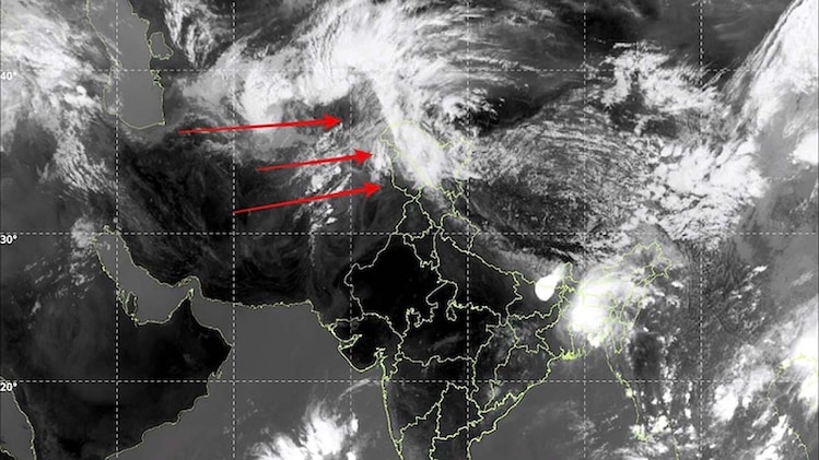 Heatwave effect to ease in North India? IMD satellite imagery shows ...