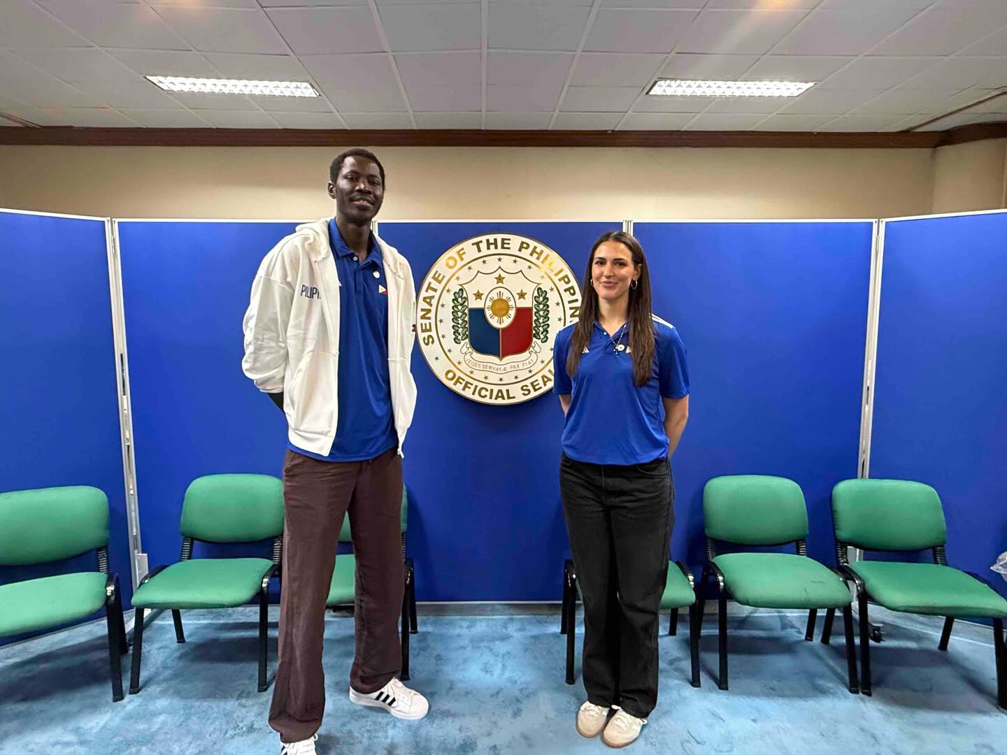 Gilas prospects Malick Diouf, Elizabeth Means gain PH citizenship