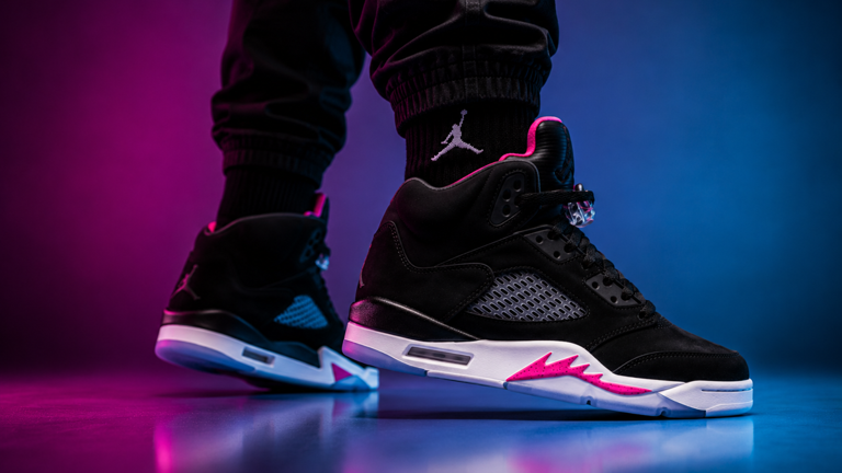 Air Jordan 5 'Black Deadly Pink' where to buy, resale