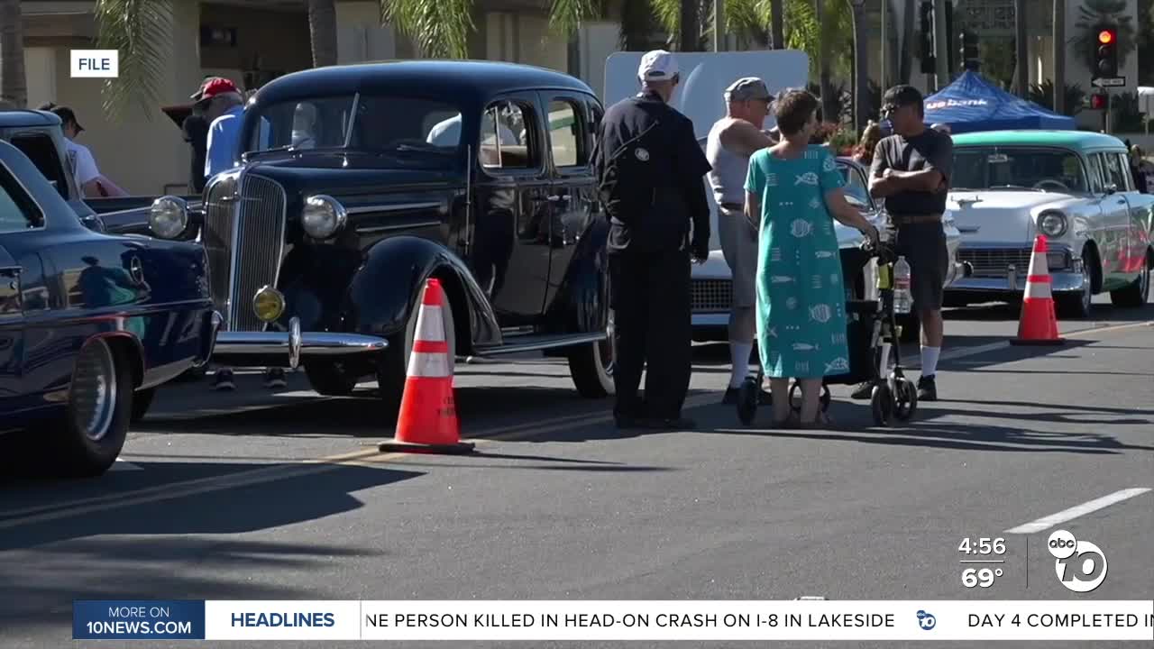 Classic cars to return to Escondido's Grand Avenue for Cruisin' Grand