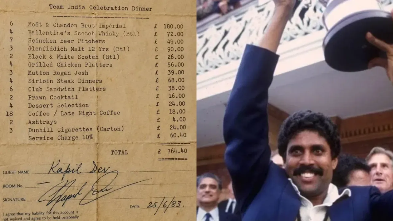 1983 World Cup hero calls out fake party bill, alleges Kapil Dev's ...