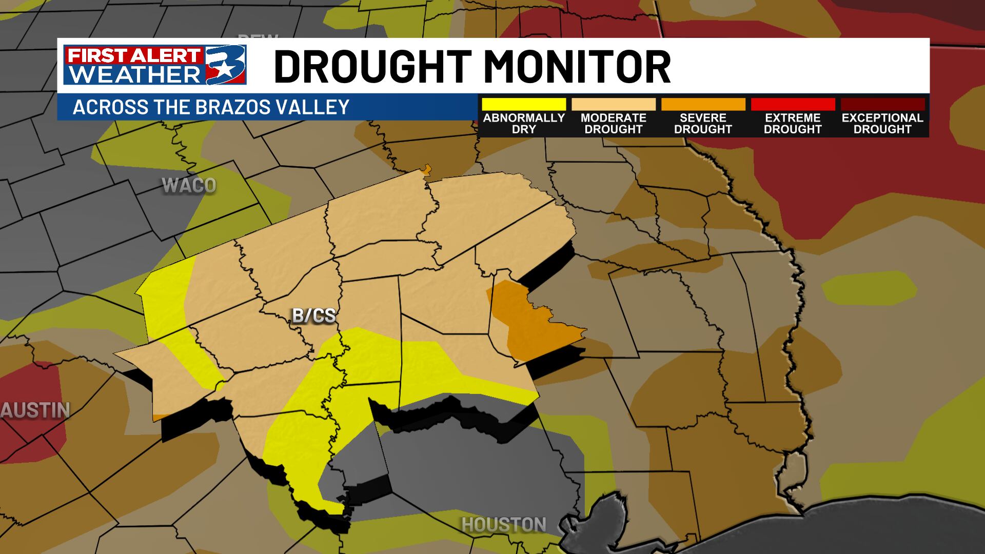 Drought update with more relief ahead