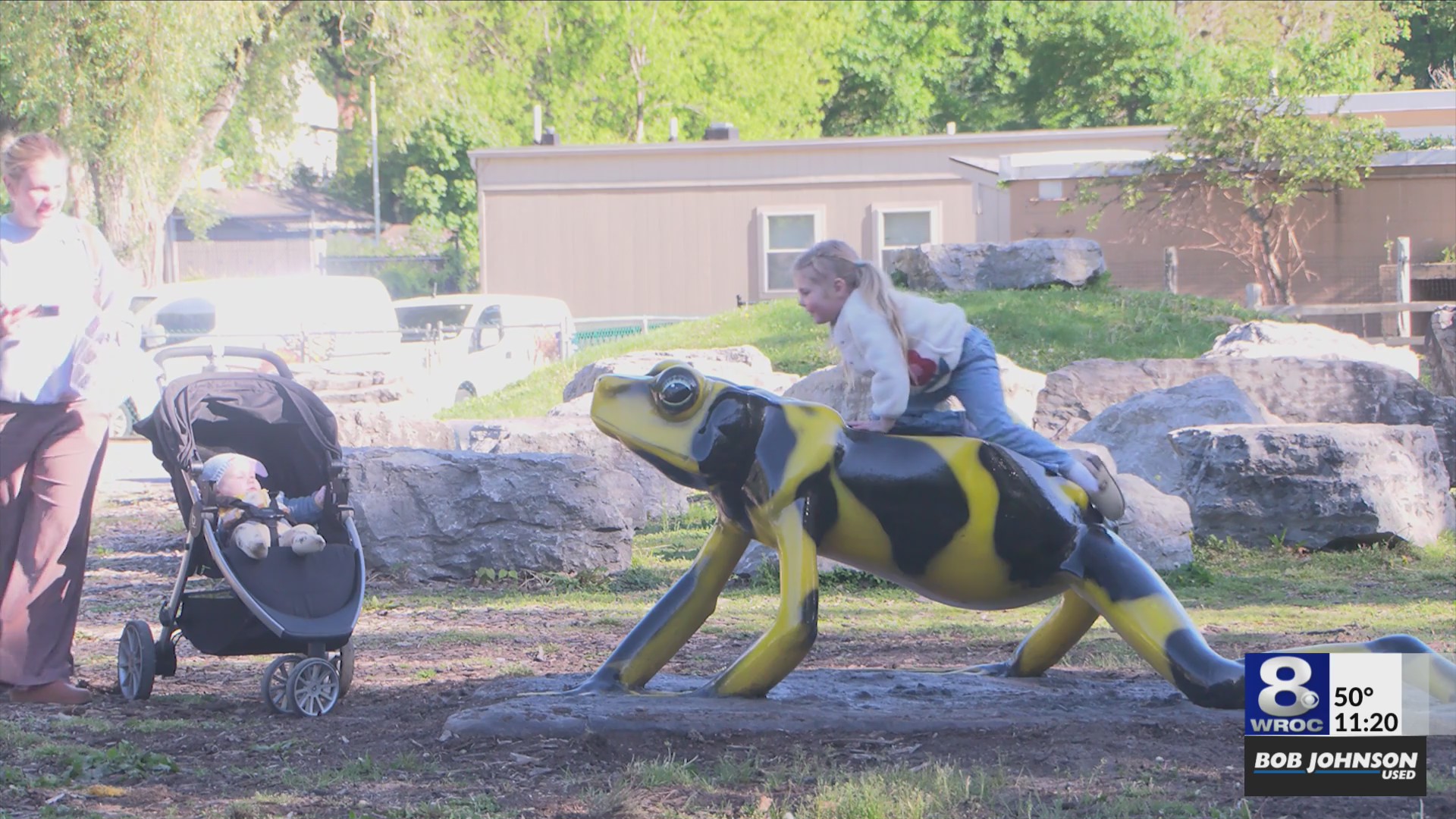 New Seneca Park Zoo exhibit spotlights animals saved from extinction