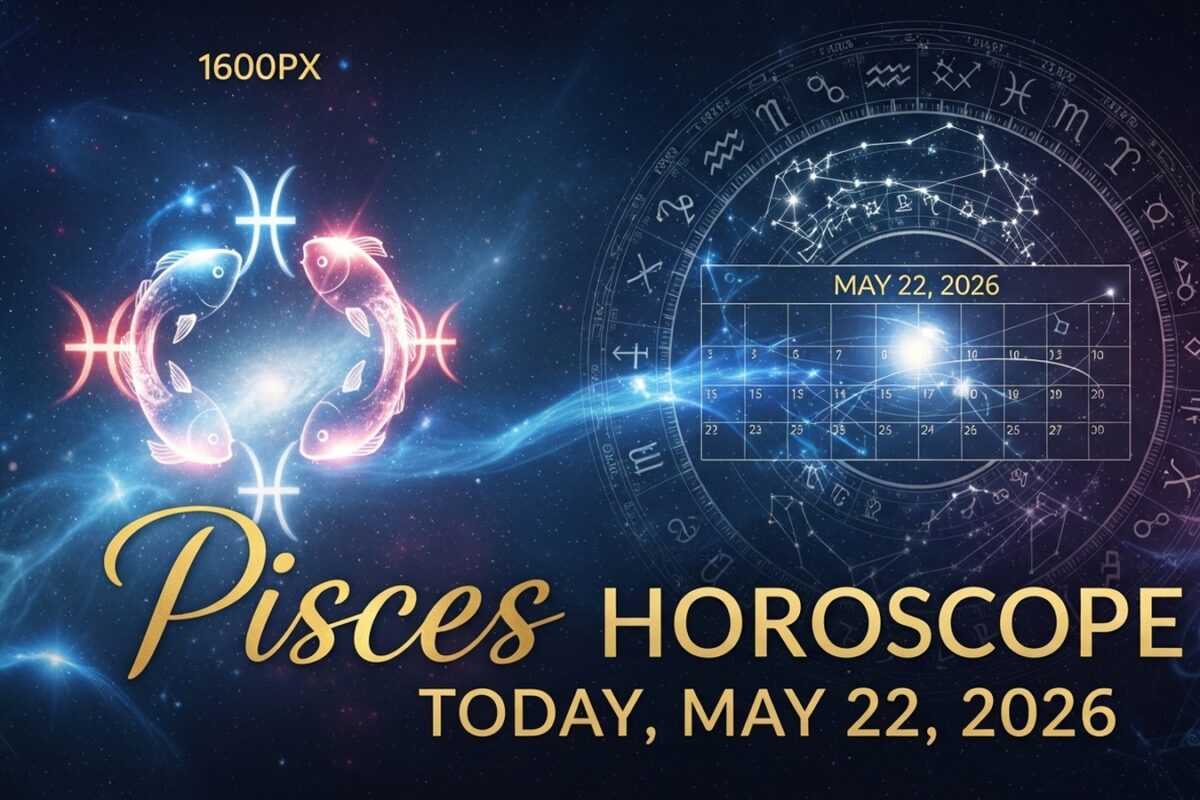 Pisces horoscope today, May 22, 2026