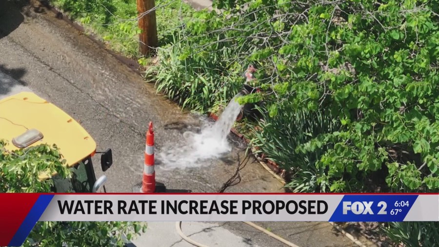 St. Louis proposes water rate hike for infrastructure repairs