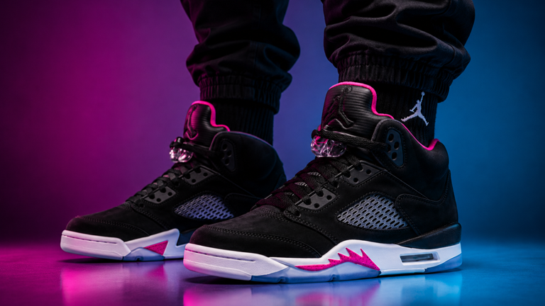 Air Jordan 5 'Black Deadly Pink' where to buy, resale